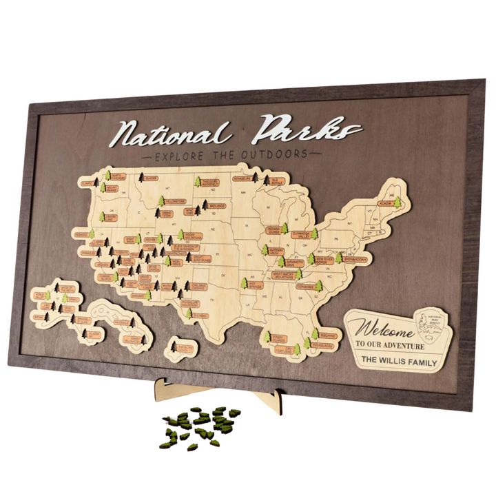 F1 3D Wood map – Map store